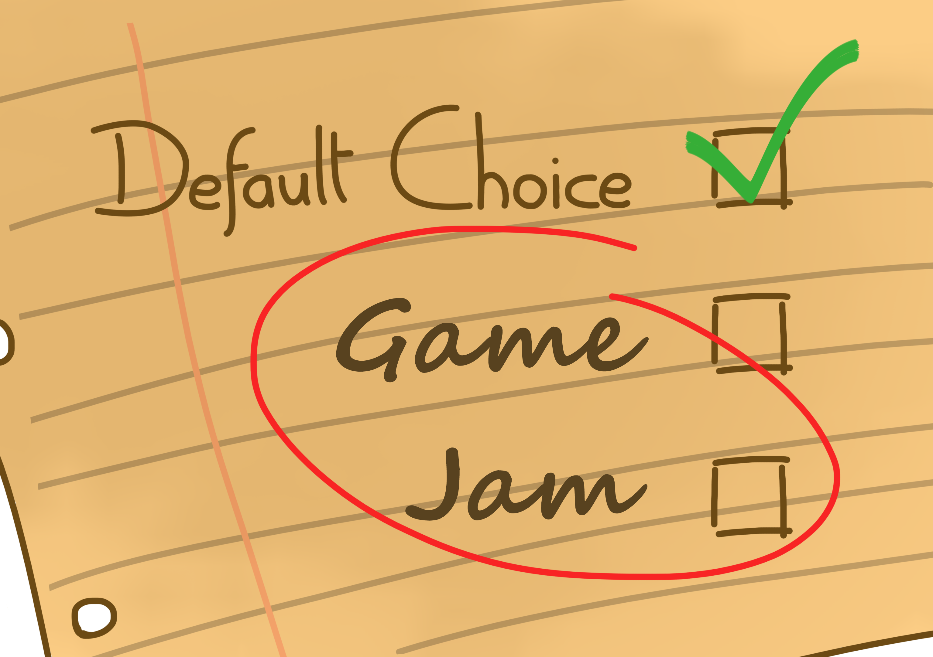 Default Choice Monthly Jam #2 - itch.io