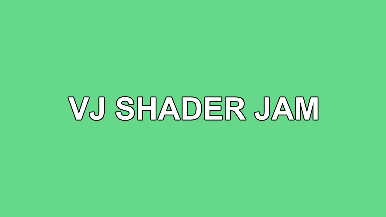 VJ Shader Jam - itch.io