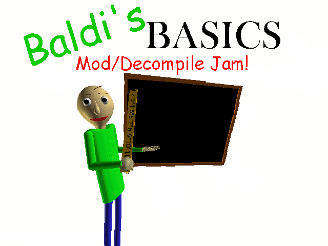 Baldi Mod/Decompile Jam - itch.io