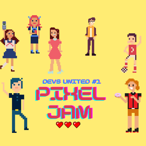 Devs United #1 - Pixel Game Jam - itch.io