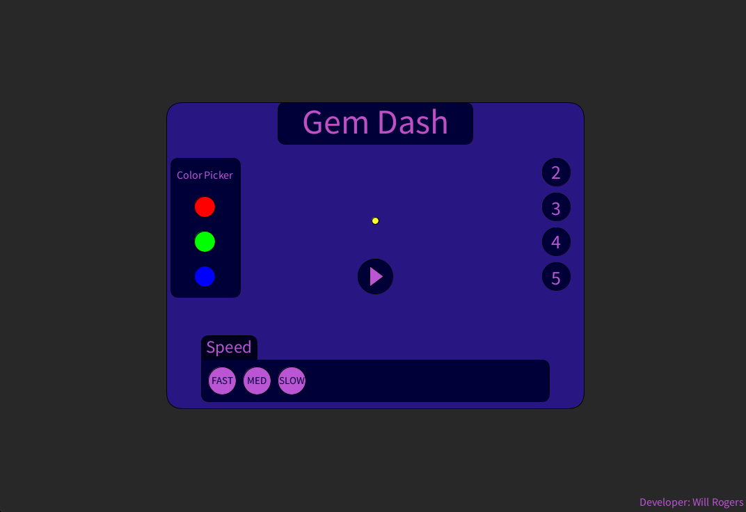 Gem Dash by Willisthehy