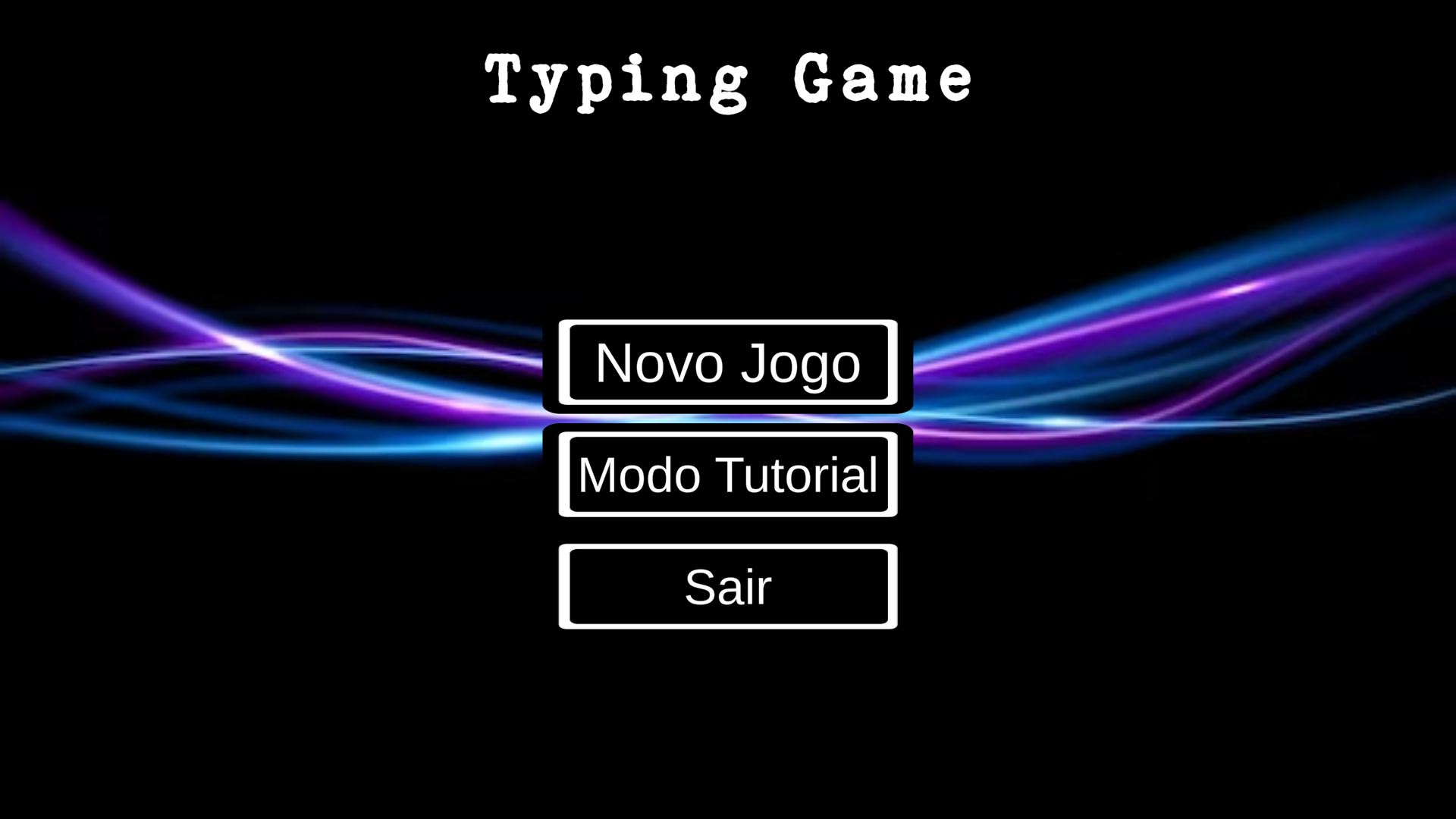 Typing Game by taispalhano
