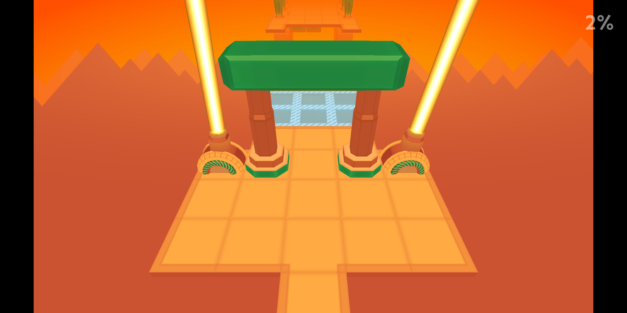 Rolling Sky Remake Level - Sandstorm by JacksonsCorner