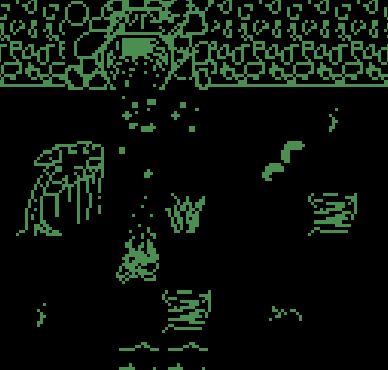 1 Bit B/W Adventure Tileset (Pack 1) by Figerox Studios