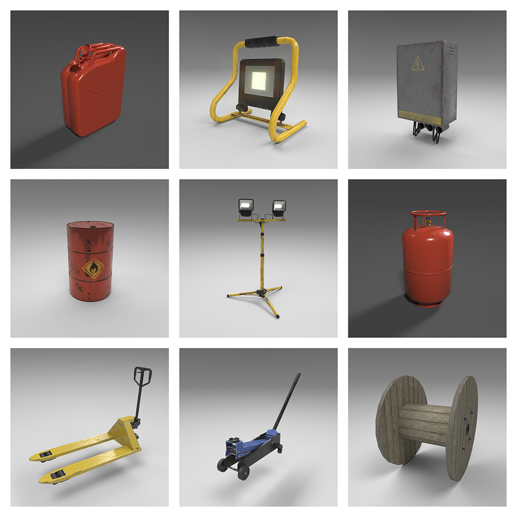 Free CC0 Industrial 3D Models by 3dmodelscc0