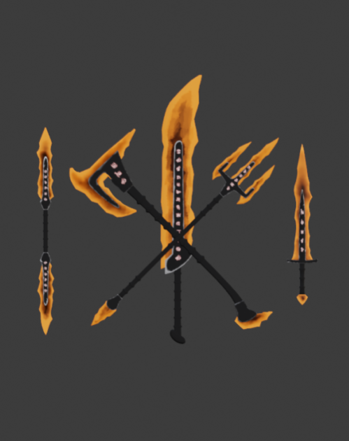 Magmaforged Weapon Pack by Empyreus_Sol