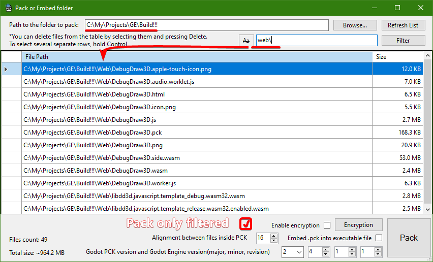 Godot PCK Explorer by Dmitriy Salnikov