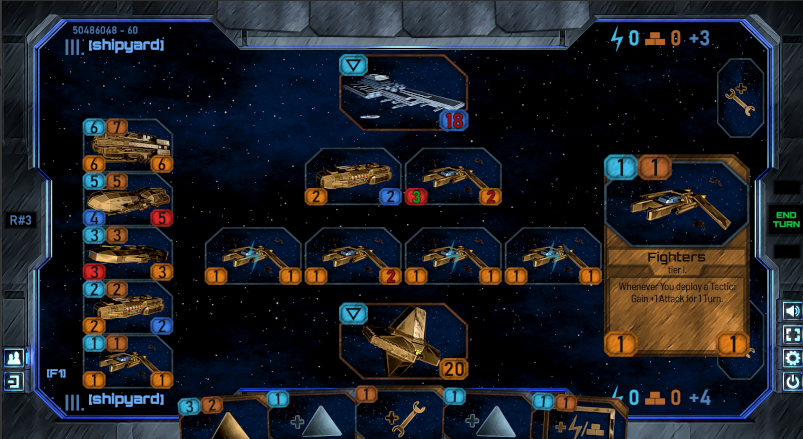 Farstar 2 - Space fleet cards by DarkGran