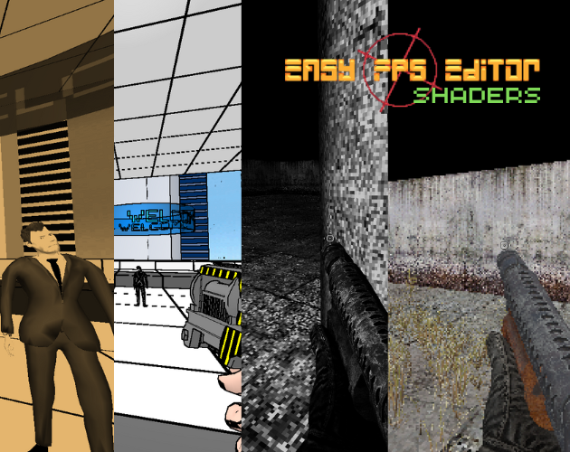 Easy FPS Editor Free Shaders by PixelwolfOG