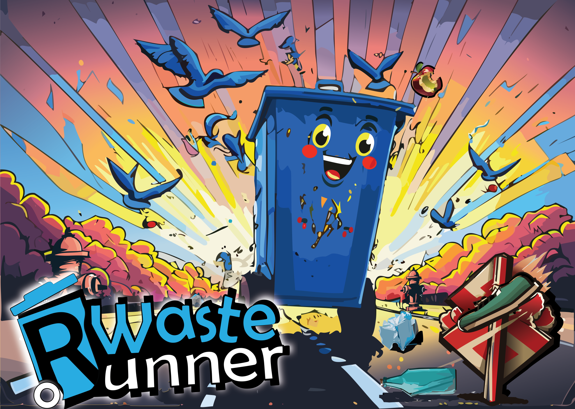 Waste Runner Alpha by minikinentertainment