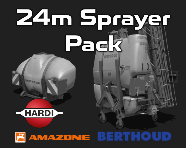 24 Metre Mounted Sprayer Pack by BulletBill