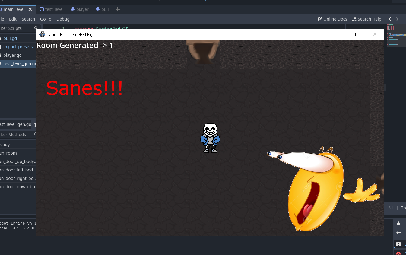 Sanes Escape by GRATHRRAM