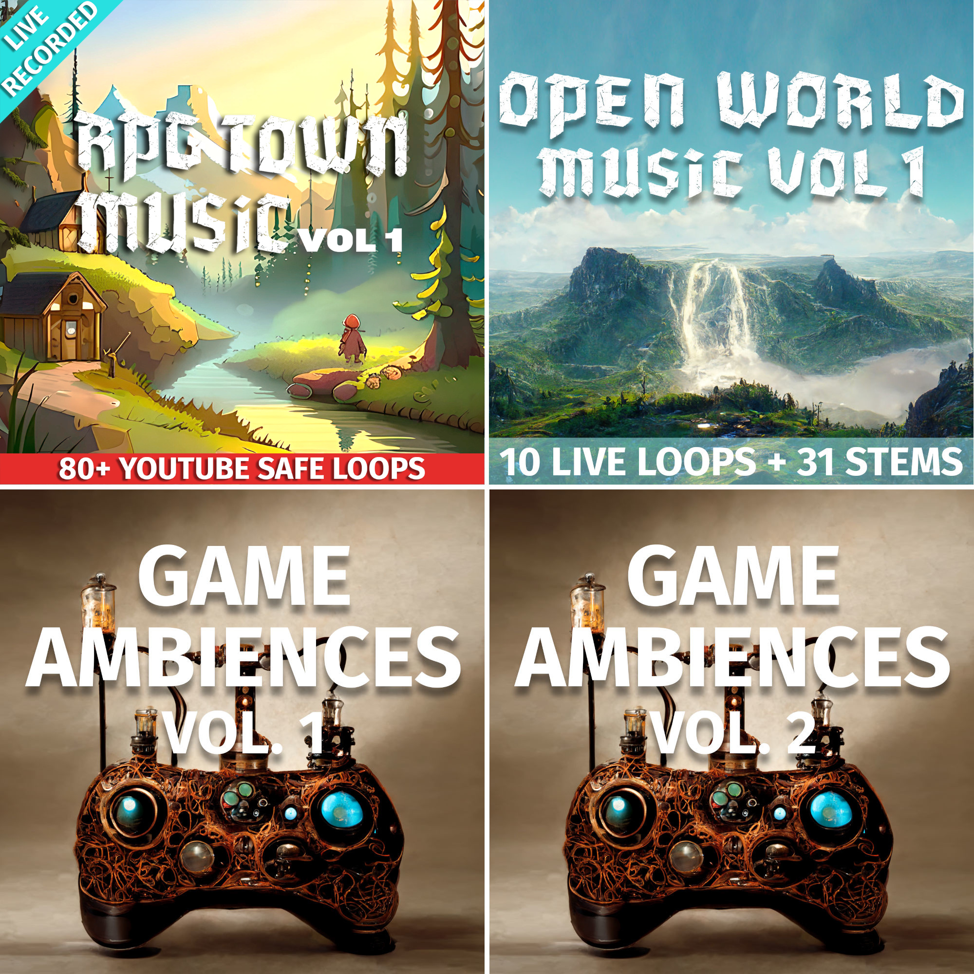 RPG Music Kit V2.0 | Black Friday Creator Day 2023 - RPG MUSIC KIT 2.0 ...