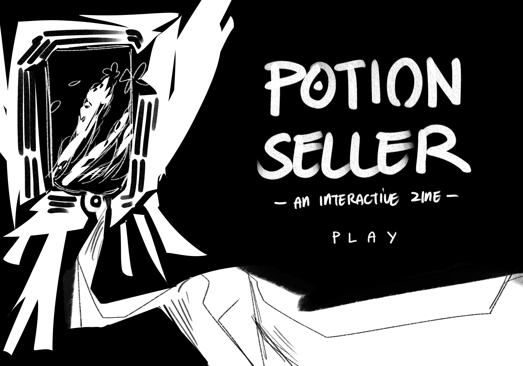 Potion Seller (Zine) by _keiken01