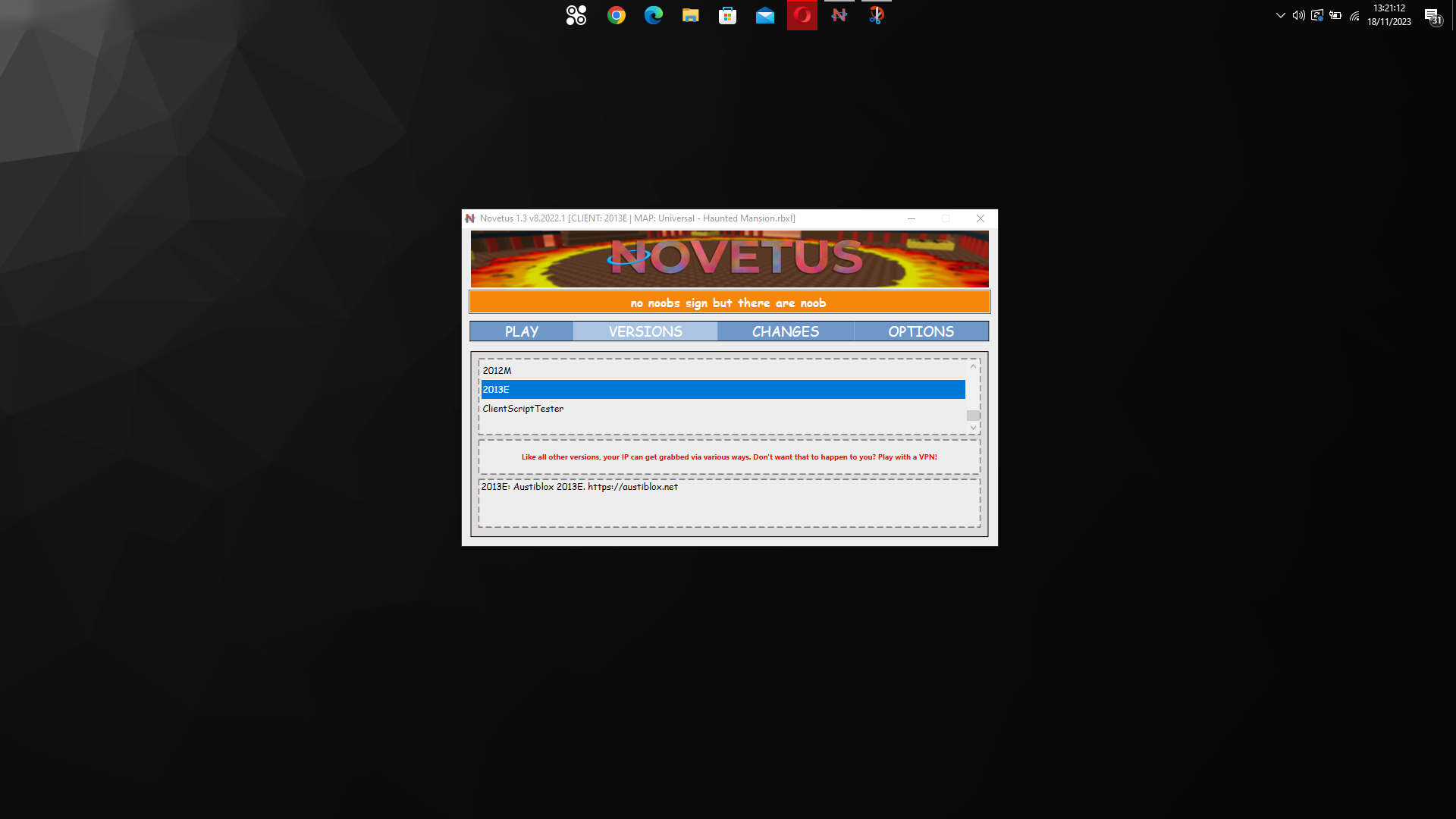 [REQ] 2013,2014,2015 Novetus clients - Suggestions - itch.io
