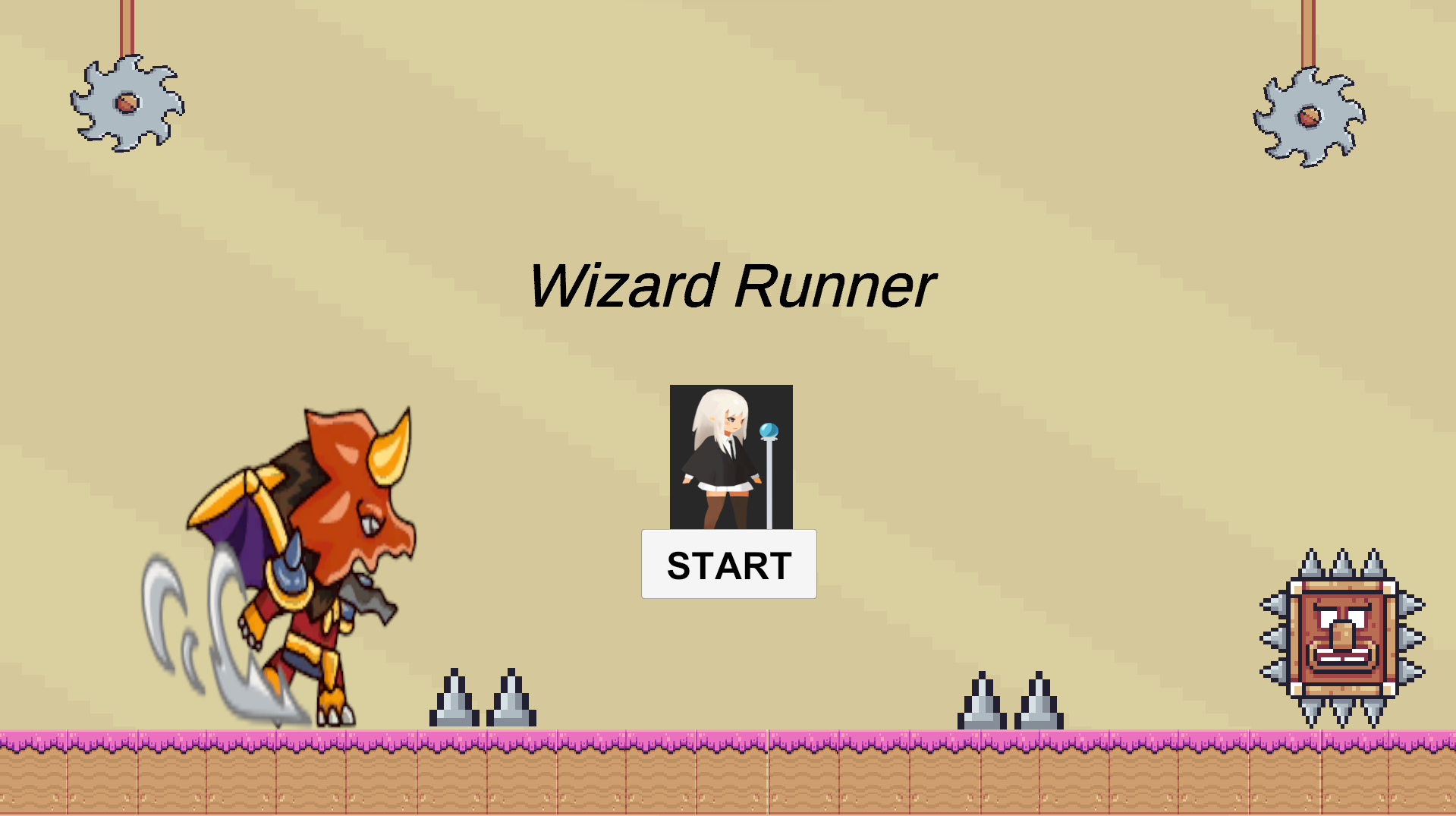 Wizard Runner by Dearrrrr for CPE101 Game Jam #37 - itch.io