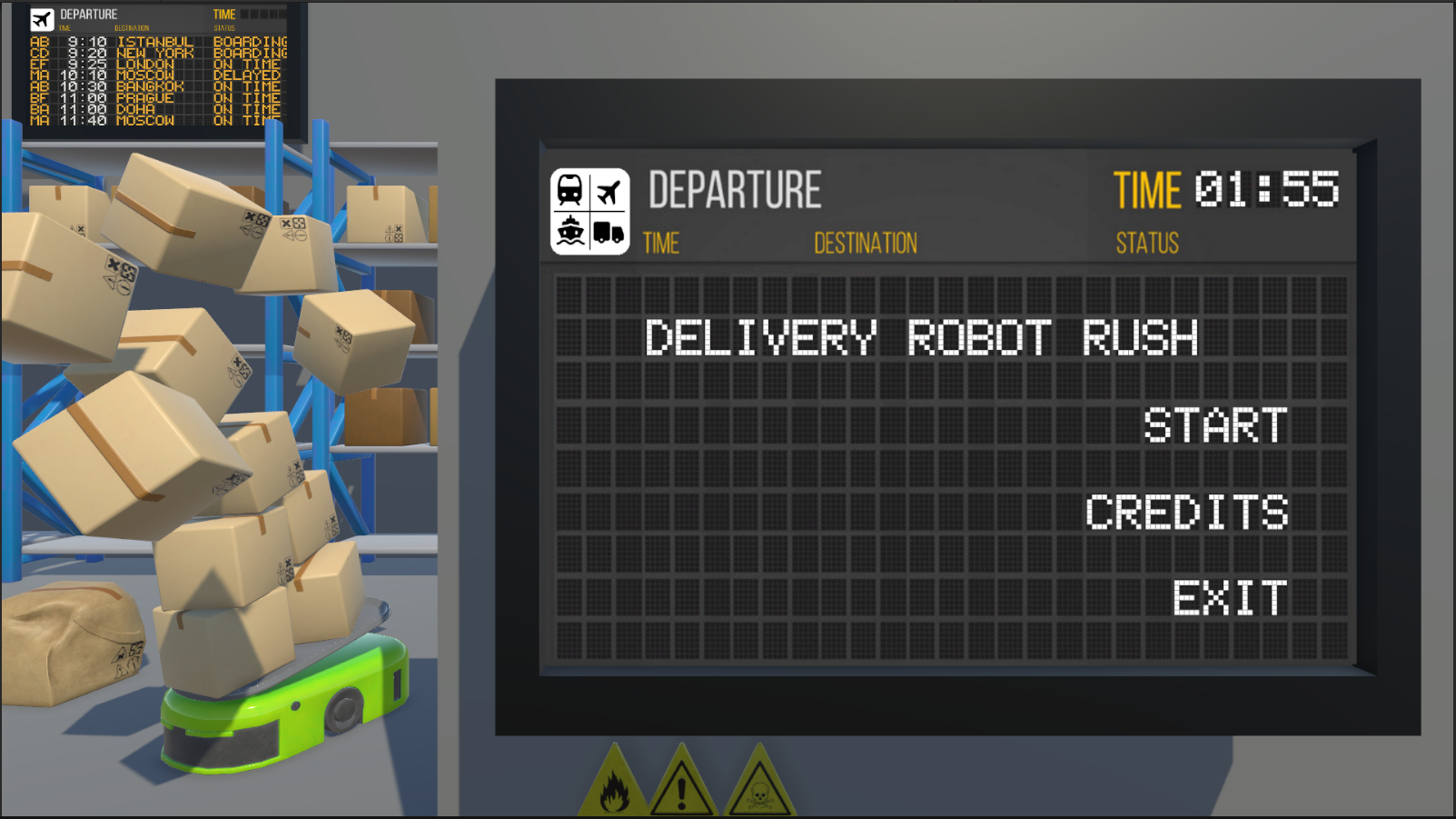 Delivery Robot Rush by emircihanalper