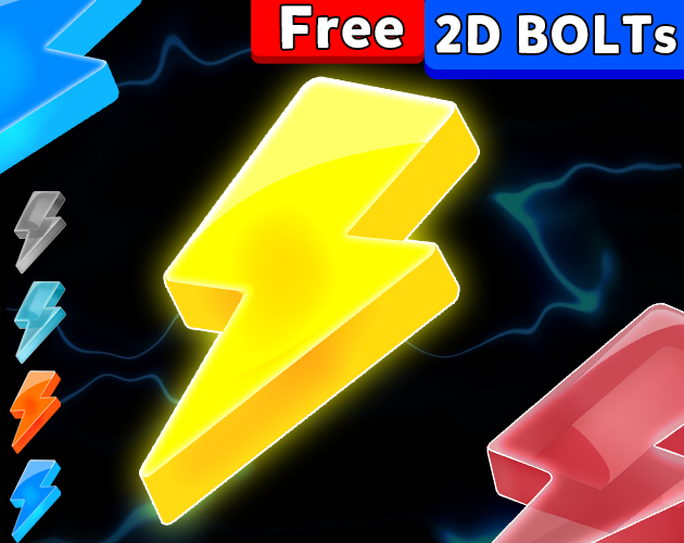 Thunder Bolts 2D UI Free by Praan
