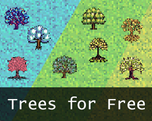 Trees asset free by juniperica