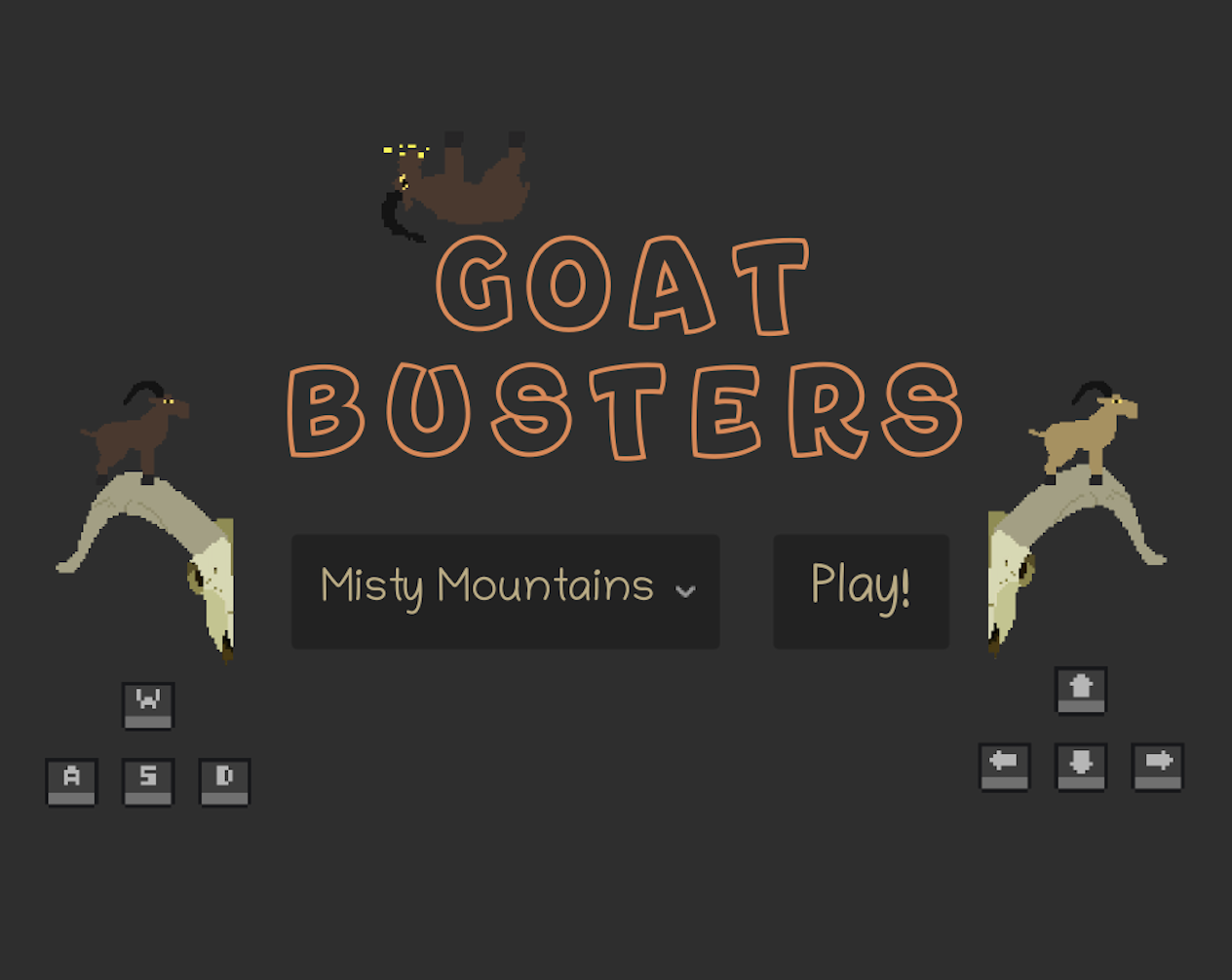 Goat Busters by beyarkay, Dario Trinchero for Game Off 2023 - itch.io