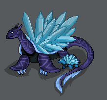 Animated Sprites: Crystal Turtle Dragon by TheSpriteShop