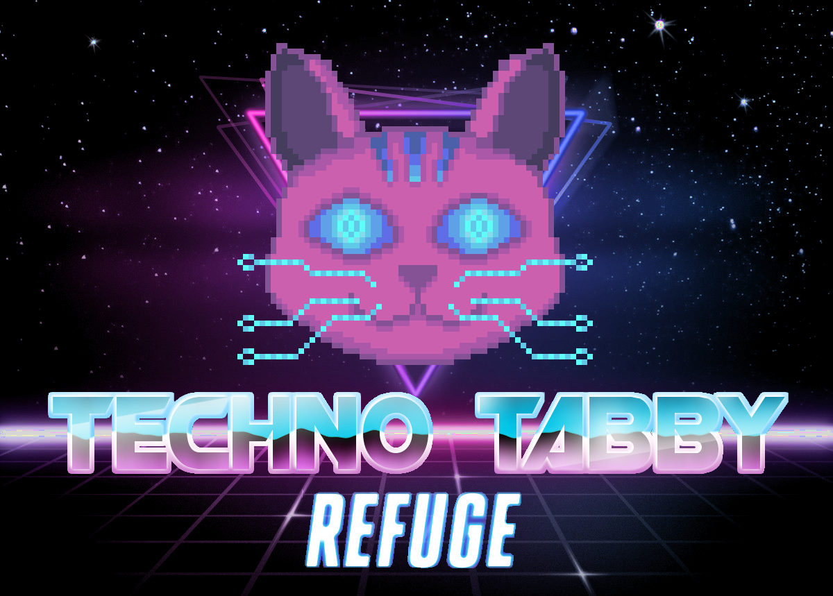 Techno Tabby Refuge by darngeek, wChi, Conquintor, hurles, seniltai for Godot Wild Jam #63 - itch.io