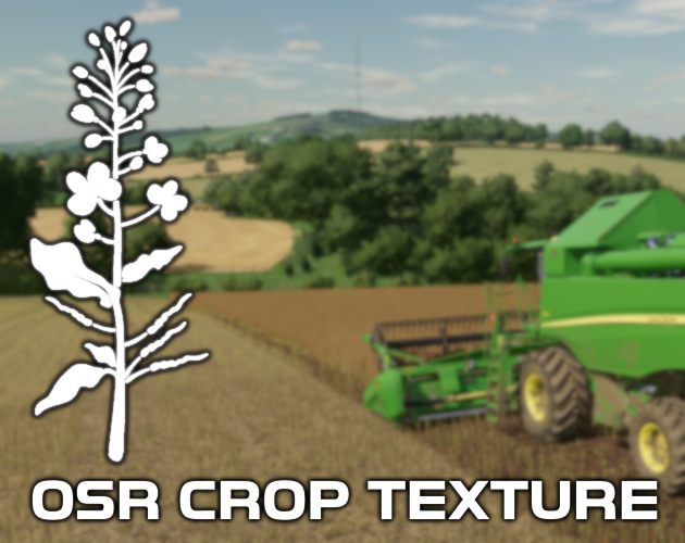 FS22 OSR/Canola Crop Textures by BulletBill