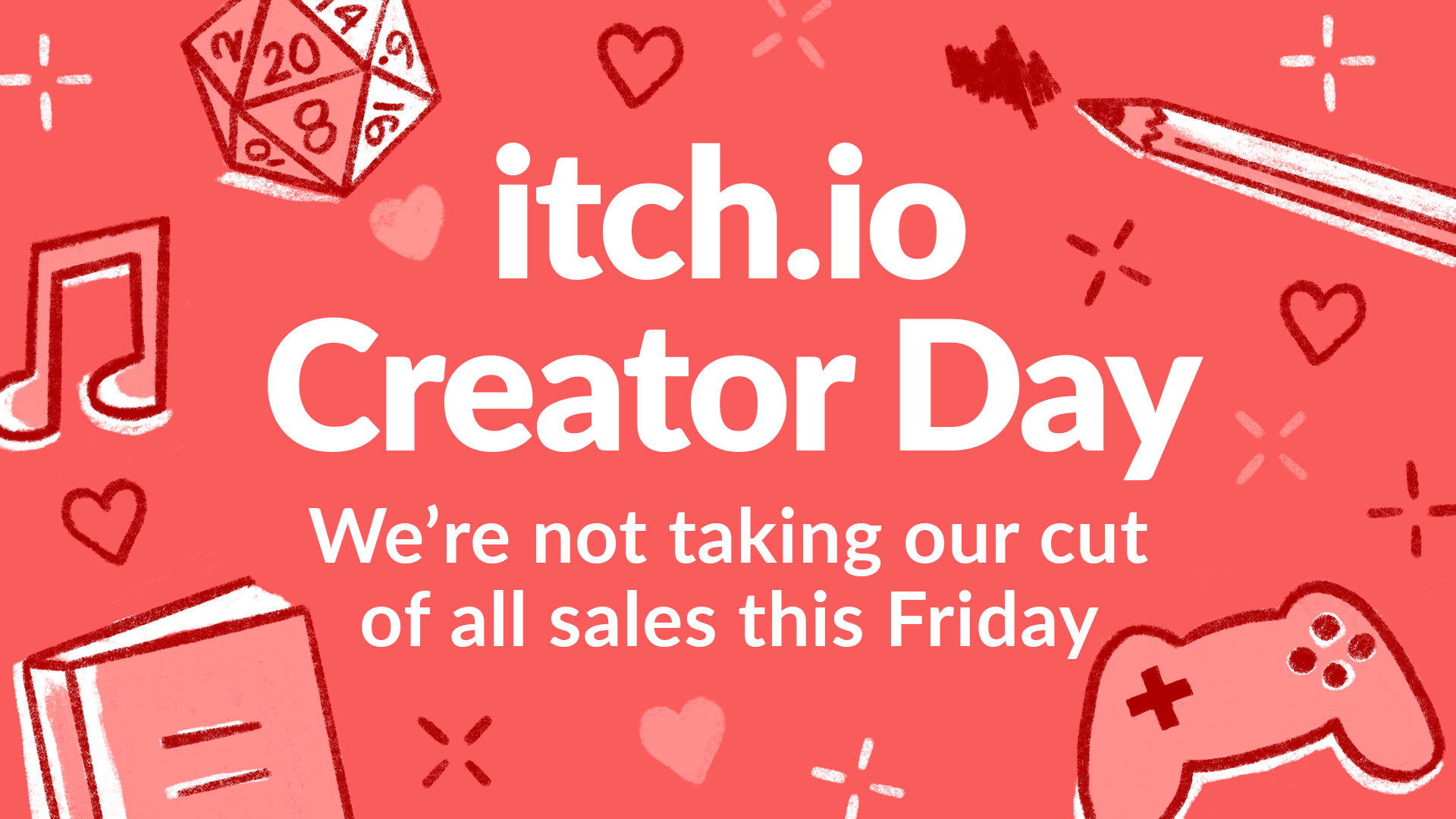 The next itch.io Creator Day is this Friday November 24th! - itch.io