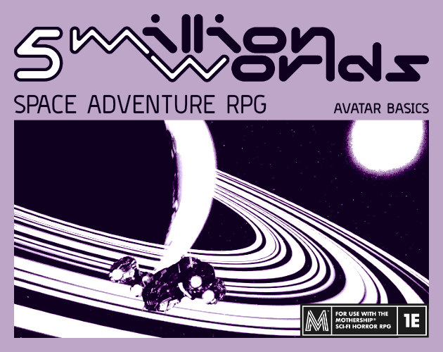 5 Million Worlds RPG Avatar Primer By ChrisAir 5 Million Worlds RPG Avatar Primer By ChrisAir