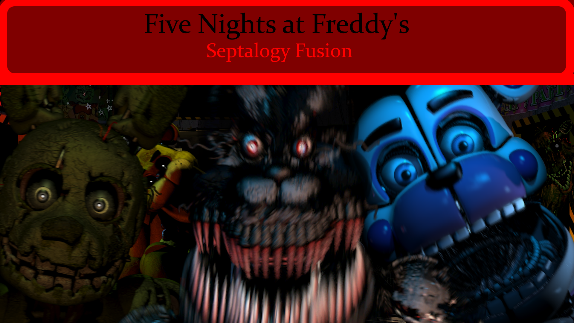 Five Nights at Freddy's - Septalogy Fusion by Fangamer1254
