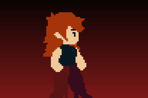 Pixel Player Sprite by liz cheong