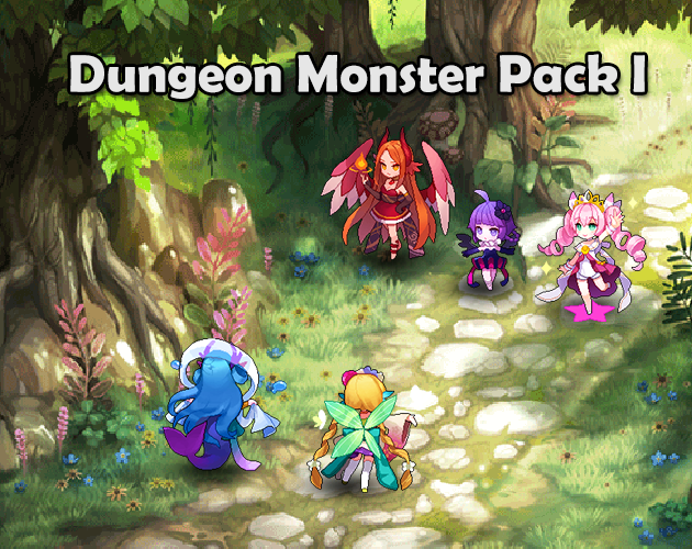 Dungeon Monster Pack I by inkpixel