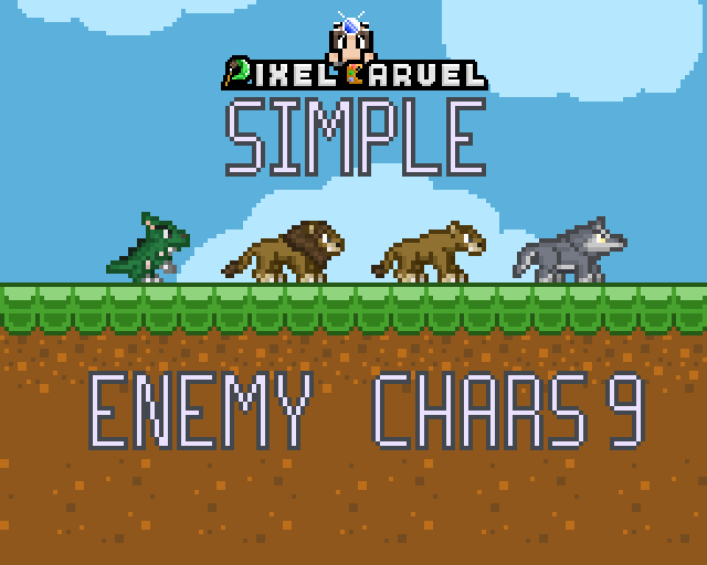 Tiny RPG Enemies 9 by PixelCarvel