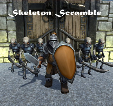 Skeleton Scramble by James C. Clements