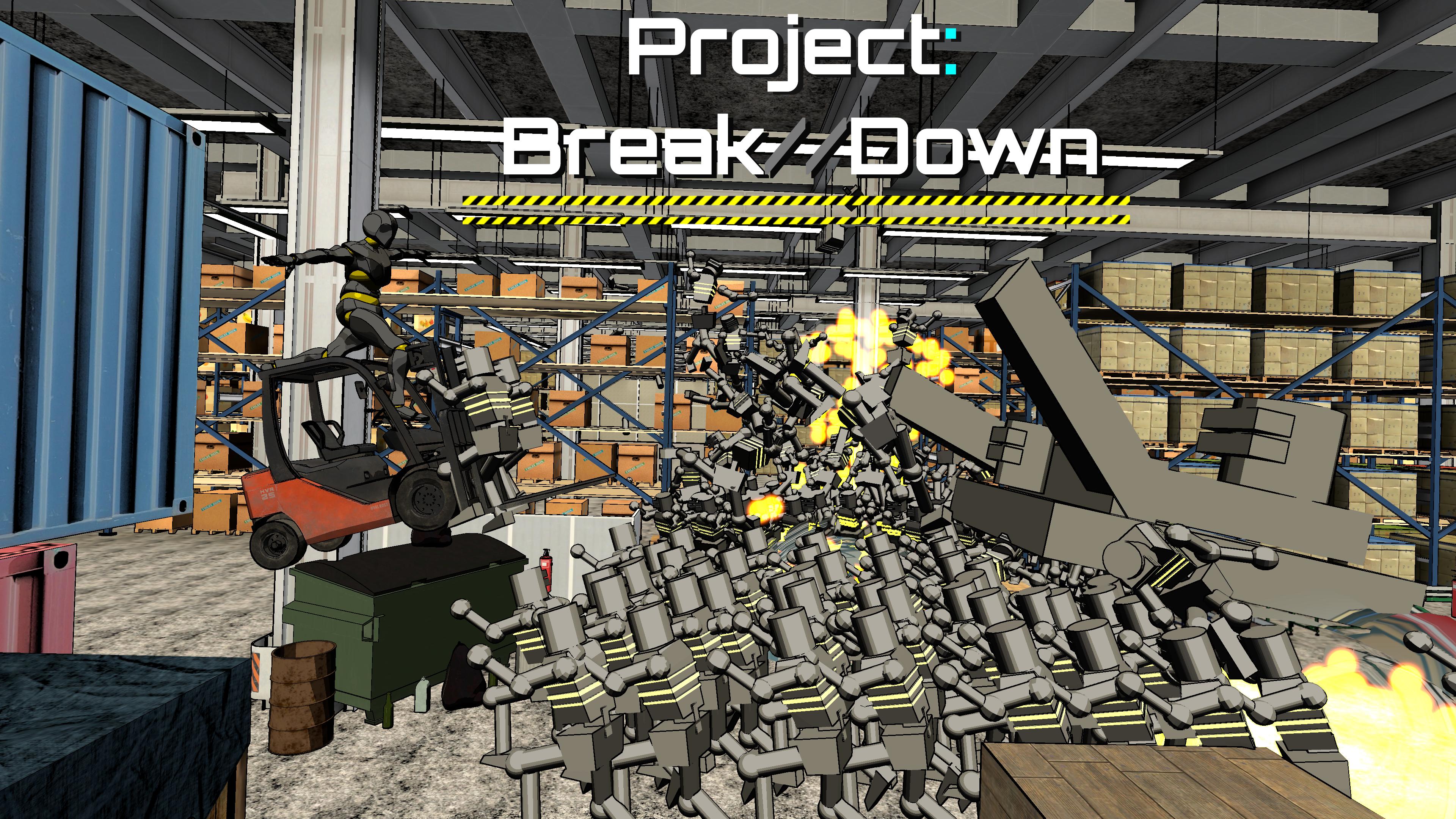Project: Break//Down (demo v0.33) (2DAAS) by happygamer212