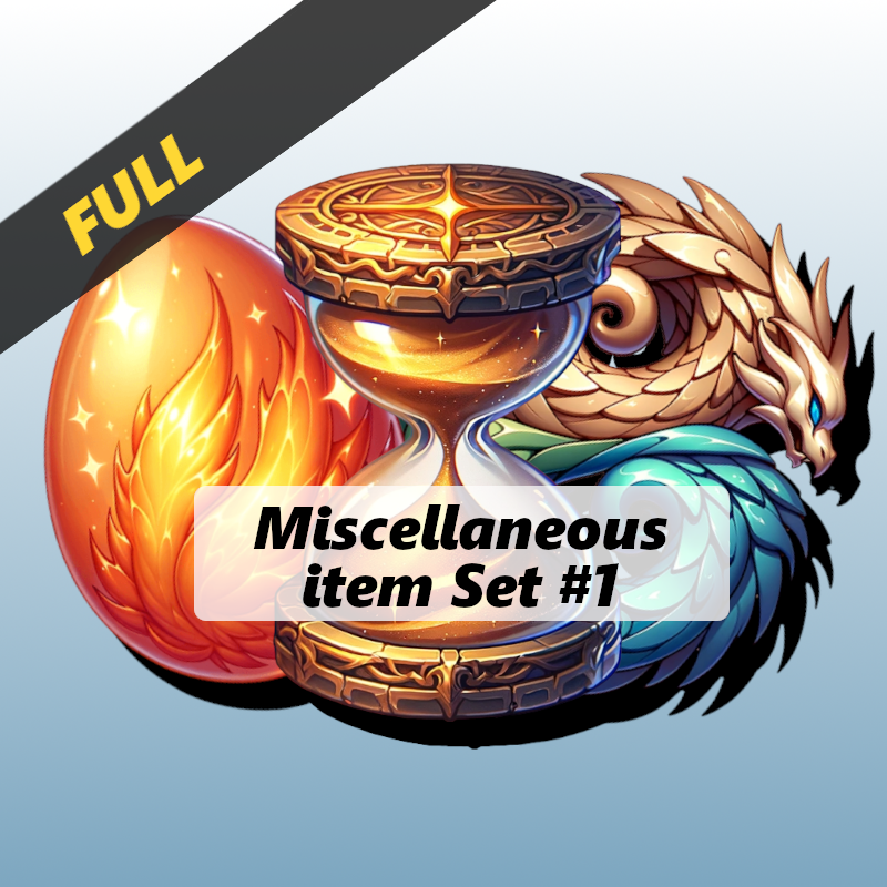 Miscellaneous item Set #1 by TrulyMalicious