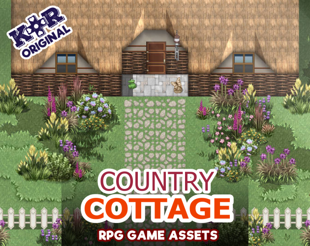 KR Country Cottage Tileset for RPGs by Kokoro Reflections