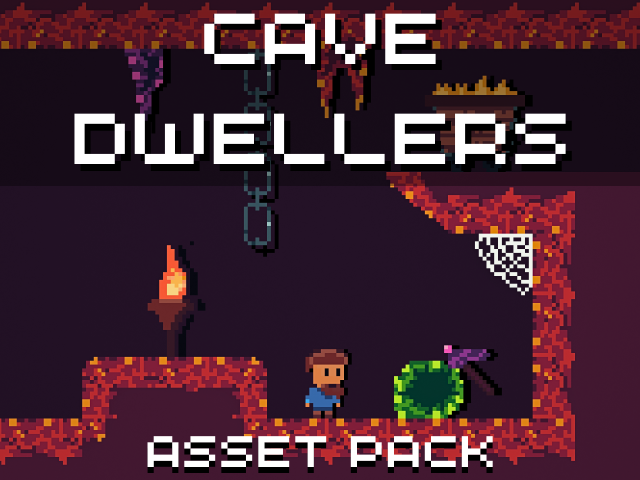 Cave Dwellers - Asset Pack [16X16] by ScriptLine Studios