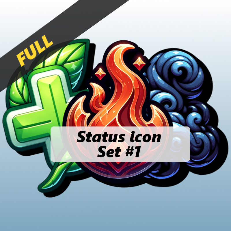 Status icon Set #1 by TrulyMalicious