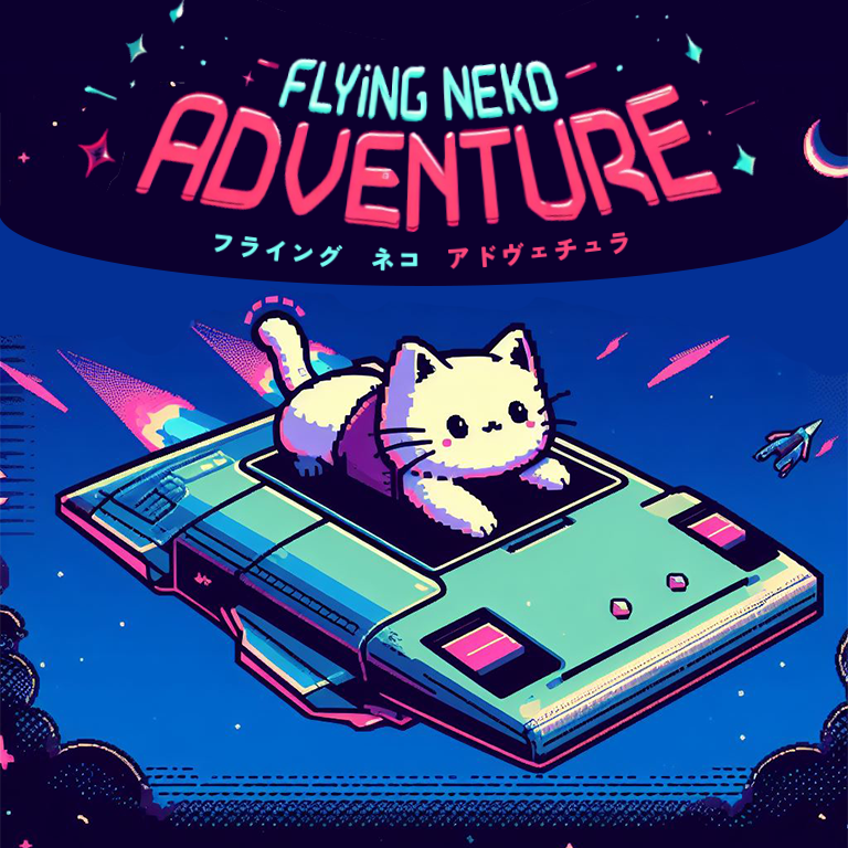 Flying Neko Adventure by MatriculeBis for JAM.Exequis 2023 - itch.io