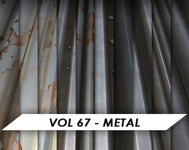 Stylized Textures – Vol 67 – Metal by oleekconder