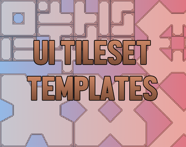 UI Tileset Templates by croomfolk