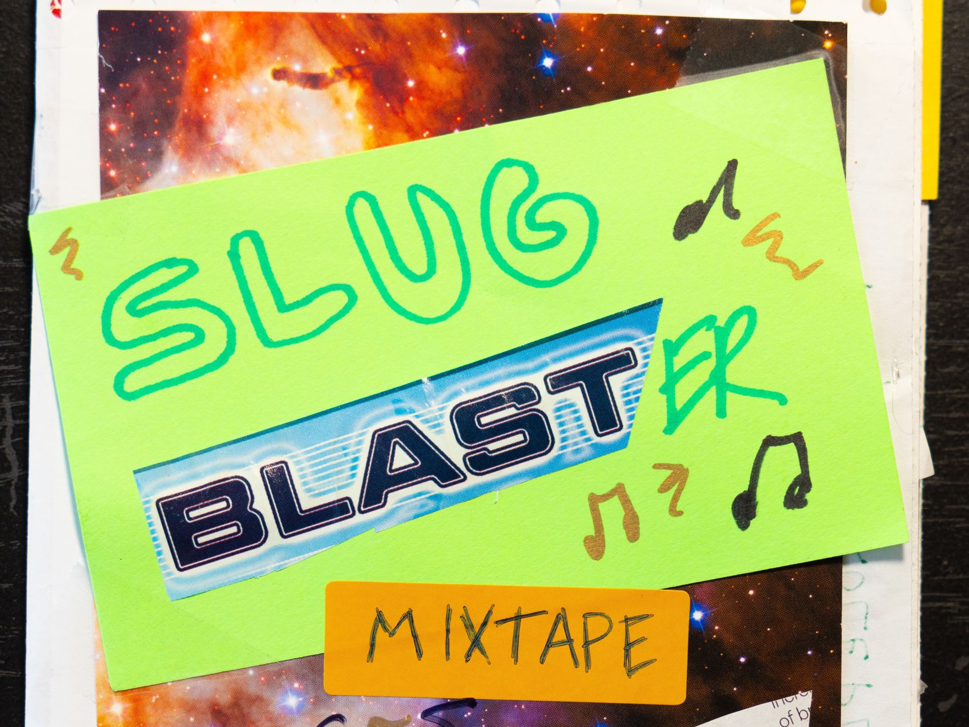 Slugblaster MIXTAPE - a zine for Slugblaster by Lady Tabletop