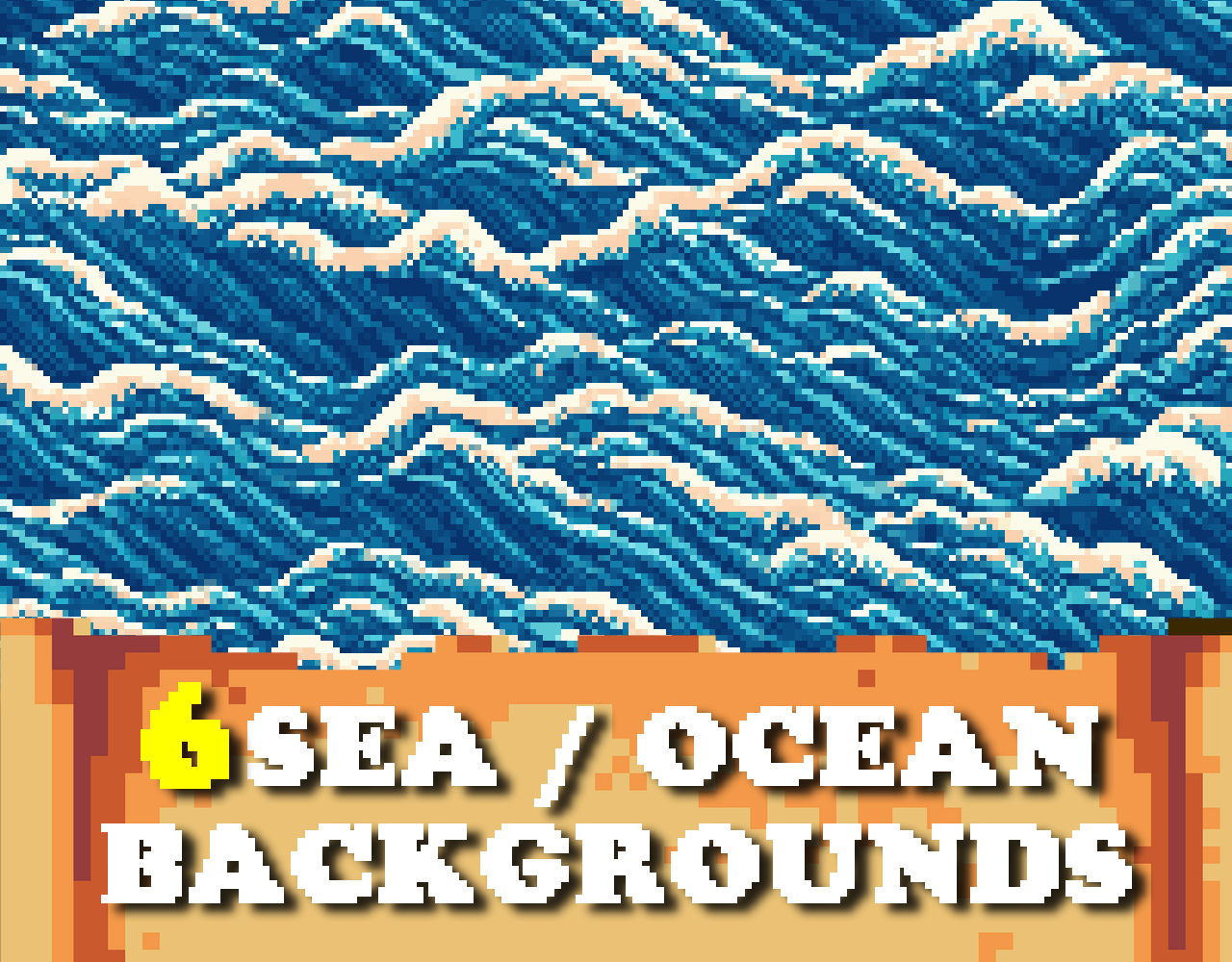 Sea & Ocean Pack backgrounds (Ocean, Sea, Sky) Assets - Sceneries ...