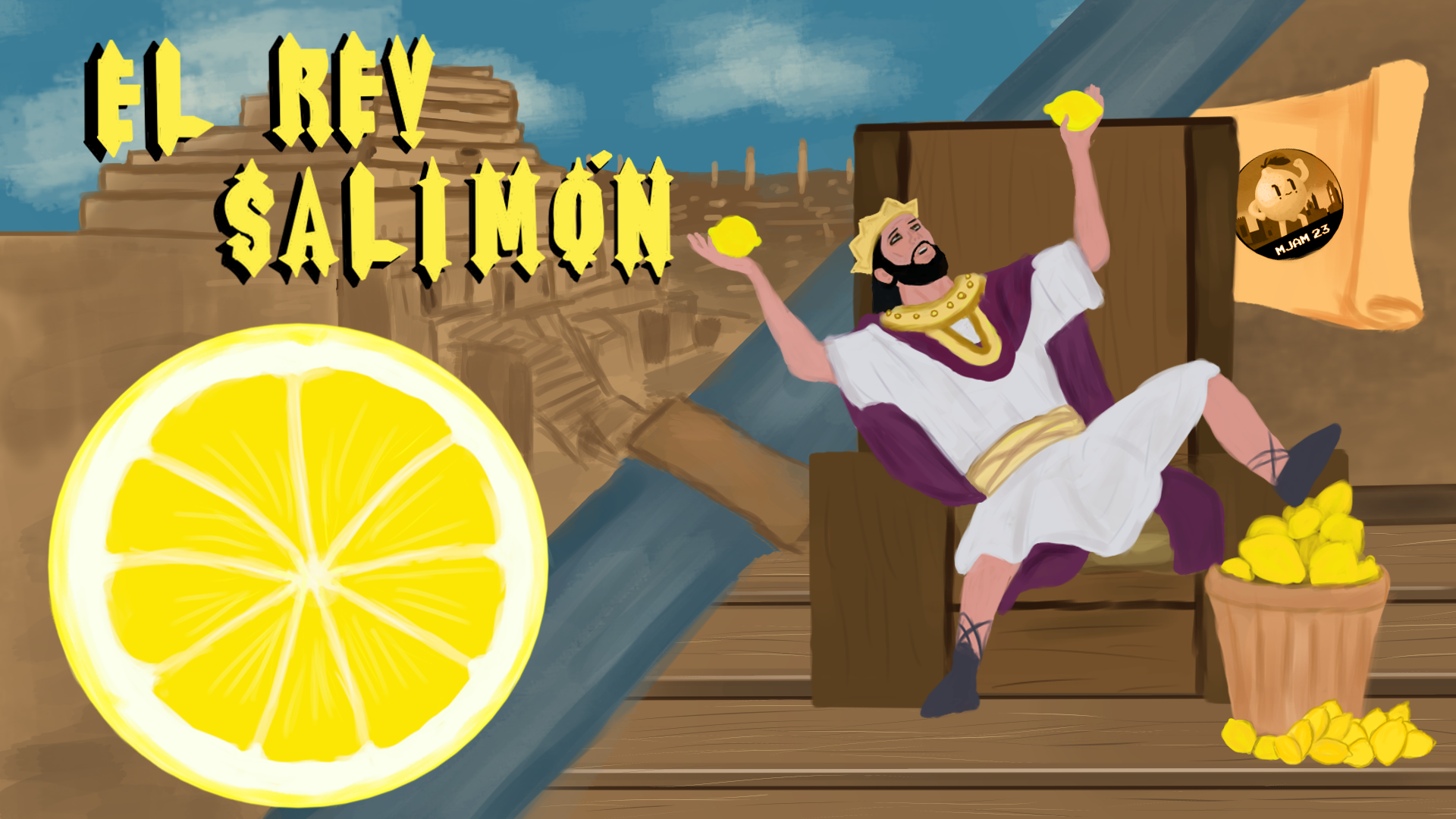El rey Salimón by zerotogame for MJAM23 - itch.io
