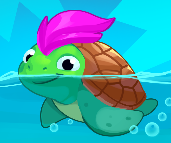 Punk Turtle by Yvens R. Serpa, FkgCluster for Game Off 2023 - itch.io