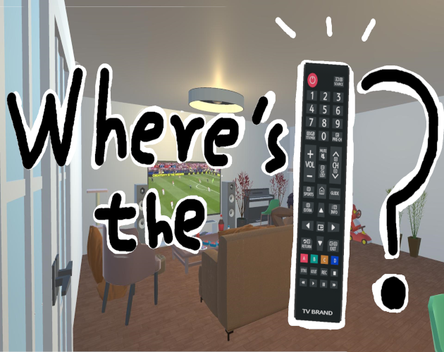 Where's the Remote? by Bonko Games