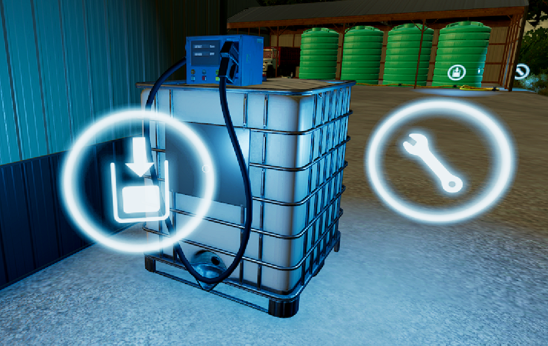 Single tote placeable def tank by MRM Farms