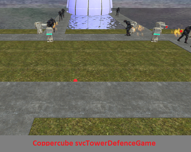 CopperCube Tower Defence Game by 5v3n