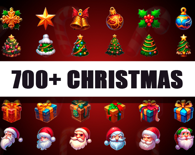 Pack 8 - Christmas - 700+ Sprites by FortressSide